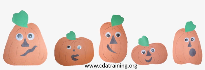 Five Little Pumpkins Cut Outs Clipart - Different Pumpkin Shapes - Free ...