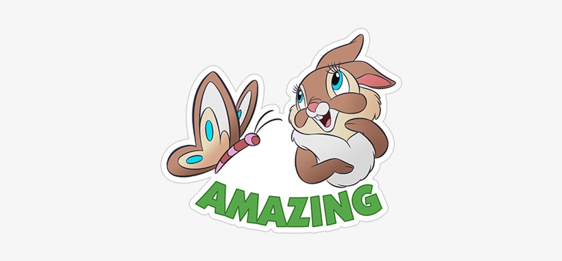 Viber Sticker «thumper» - Cartoon - Free Transparent PNG Download - PNGkey