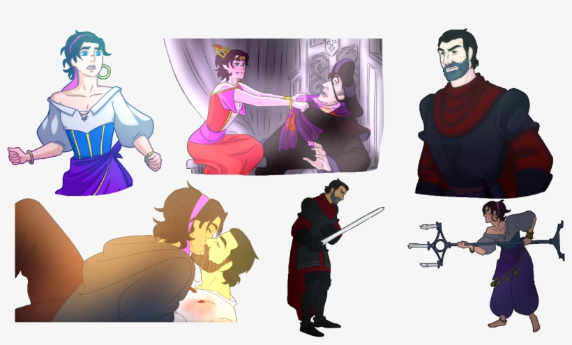 Negan X Rick - Cartoon - Free Transparent PNG Download - PNGkey