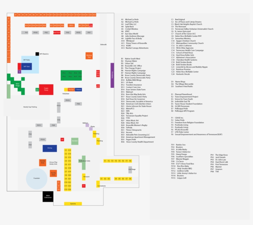 Vendor Map - Knox Pride - Free Transparent PNG Download - PNGkey