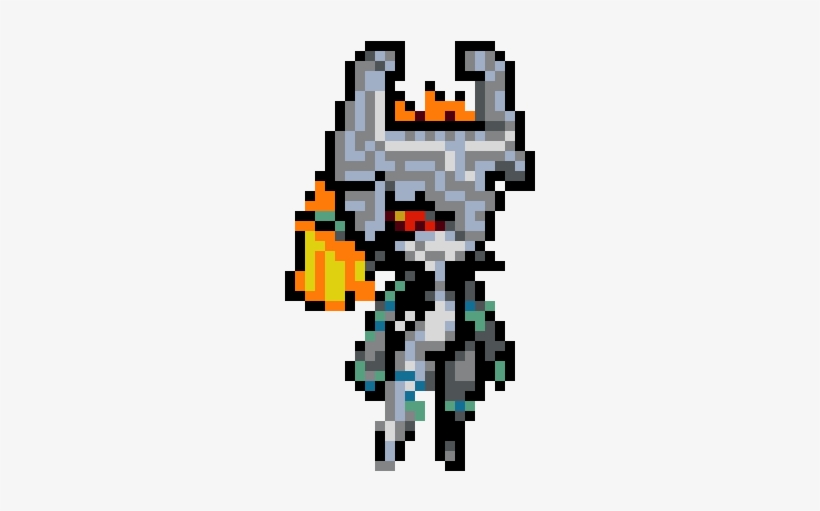 Midna - Midna Pixel Art - Free Transparent PNG Download - PNGkey
