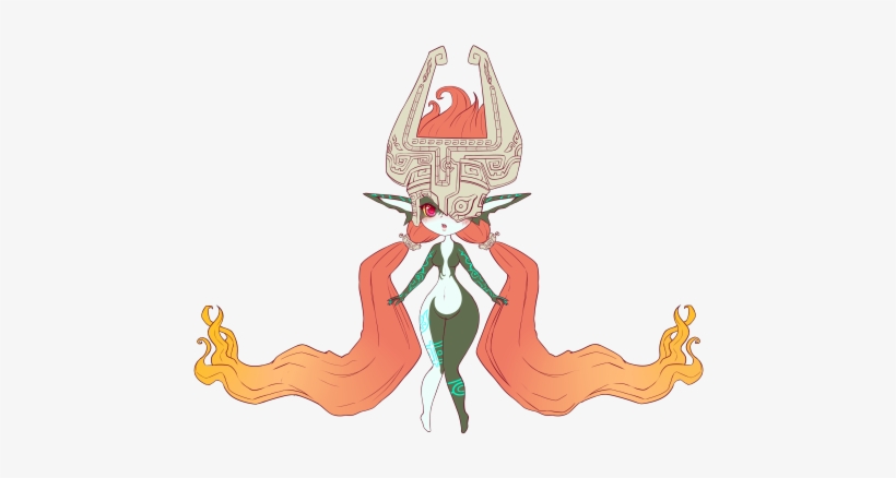 Pigtailed Midna - - Midna Transparent Art - Free Transparent PNG ...