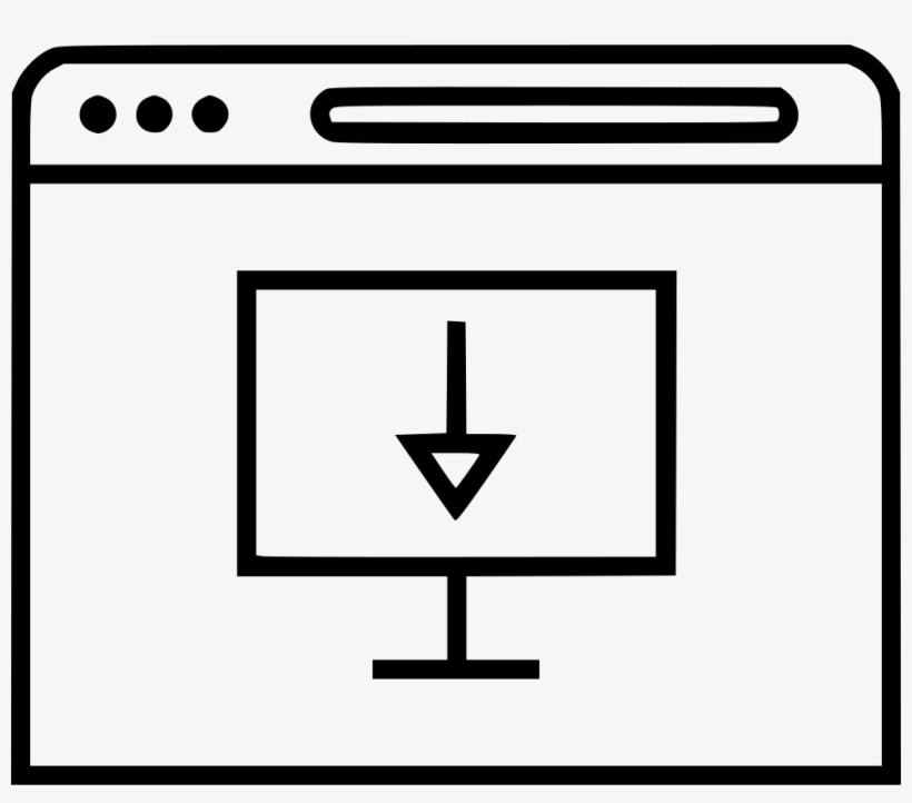 Arrow Down Computer - Email - Free Transparent PNG Download - PNGkey