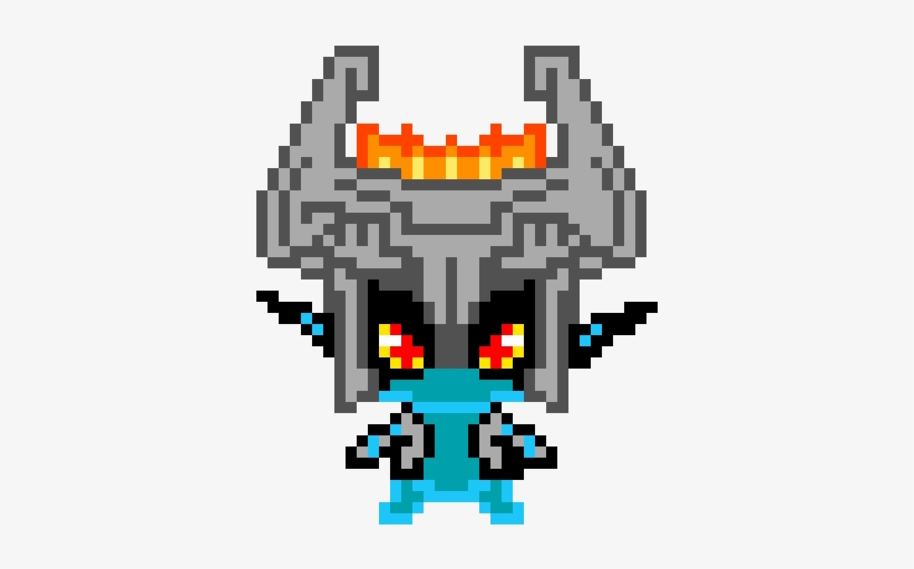 Midna - Midna Pixel Art - Free Transparent PNG Download - PNGkey