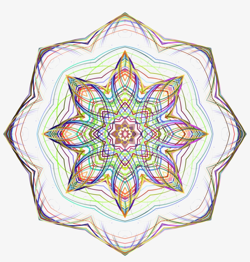 Big Image - Mandala On No Background - Free Transparent PNG Download ...