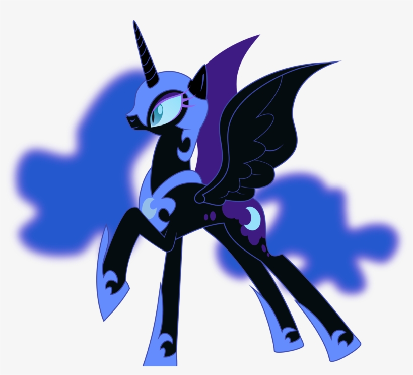 Nightmare Moon Vector - Nightmare Moon Mlp - Free Transparent PNG ...