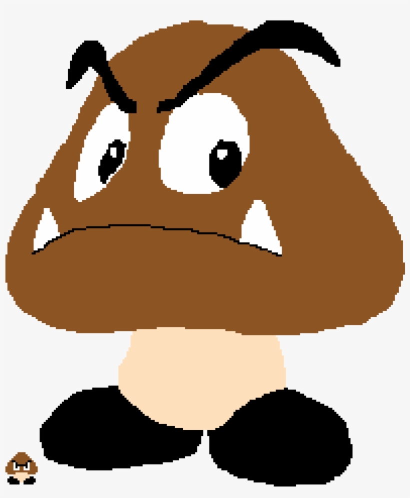 Giant Goomba - Aperture Science - Free Transparent PNG Download - PNGkey