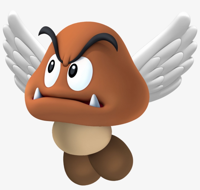 Paper Mario Paragoomba For Kids - Paragoomba Png - Free Transparent PNG ...