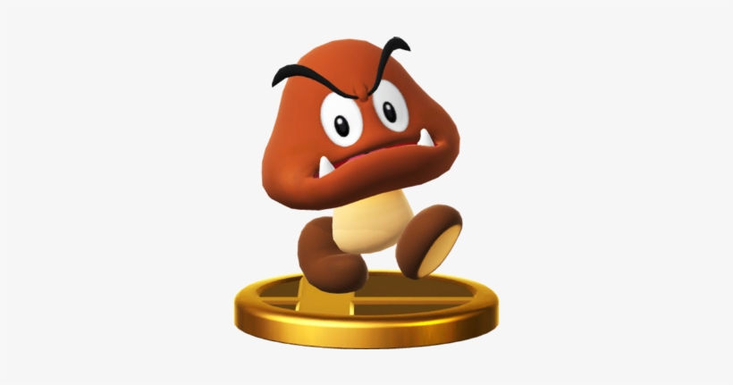 Debuting In Adventure Mode - Goomba Ssb4 - Free Transparent PNG ...