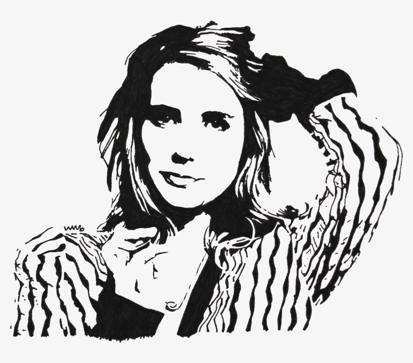 Emma Roberts - Emma Roberts Stencil - Free Transparent PNG Download ...
