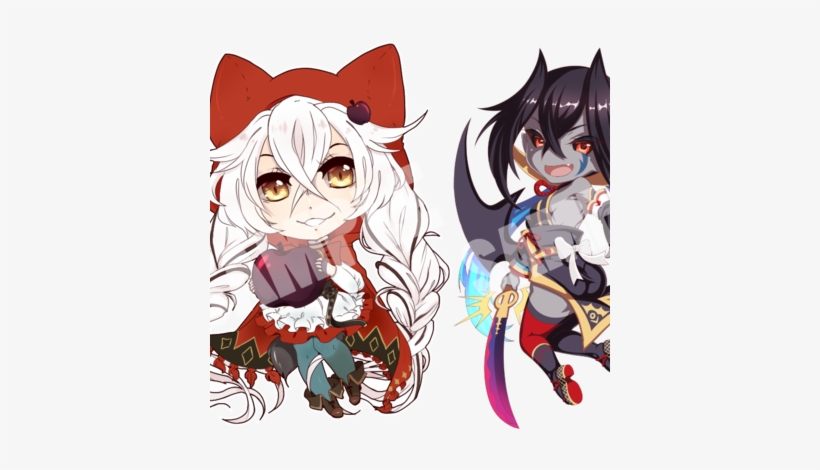 Special Collab Chibi Rulers - Illustration - Free Transparent PNG ...