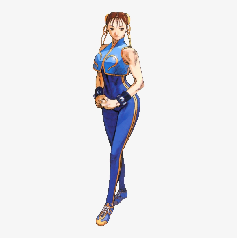 Chun-li As Seen In Street Fighter Alpha - Street Fighter Chun Li Png ...