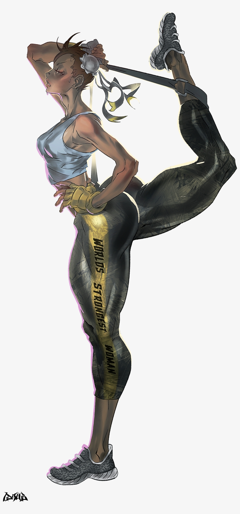 Resized To 35% Of Original - Sfv Akiman Chun Li - Free Transparent PNG ...