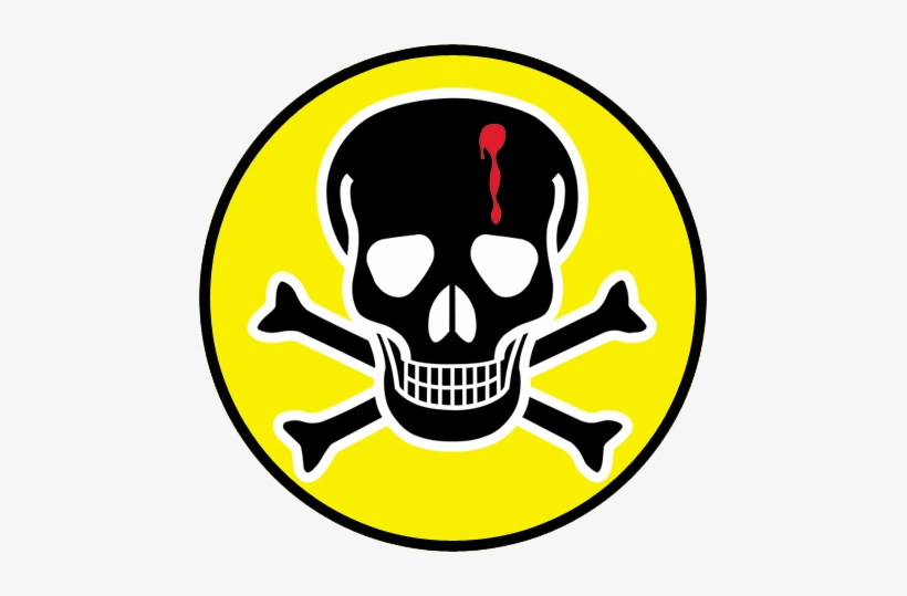 Red Skull And Cross Bones - Free Transparent PNG Download - PNGkey