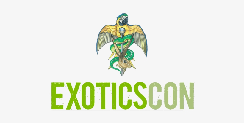 Exoticscon Logo Stacked - Exotic Vet Symbol - Free Transparent PNG ...