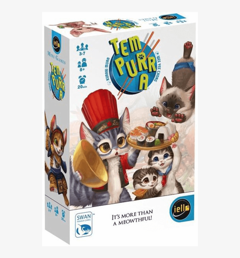 Tempurra - Tem Purr A Card Game - Free Transparent PNG Download - PNGkey