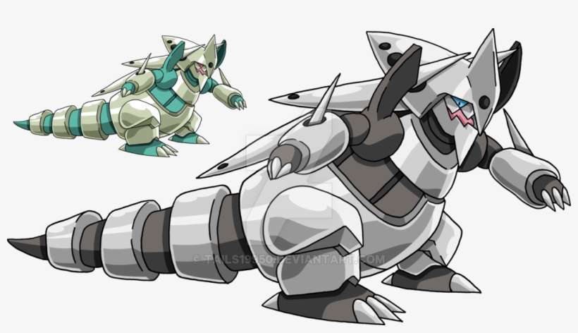 Mega Aggron By Tails19950 On Deviantart - Back Of Mega Aggron - Free ...