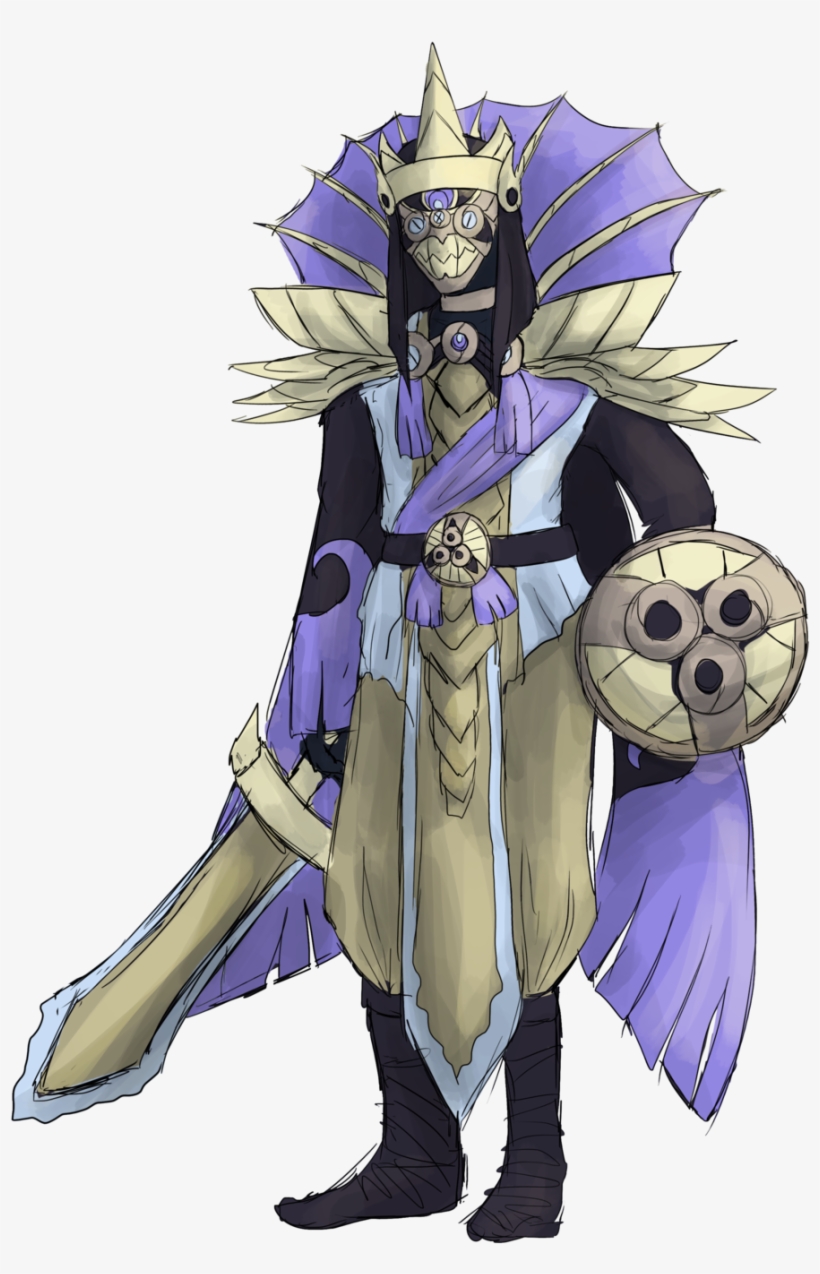 Aegislash Gijinka - Free Transparent PNG Download - PNGkey