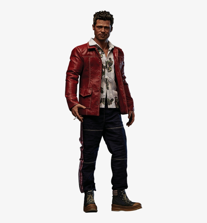 Tyler Durden Red Jacket Version Sixth Scale Figure - Halloween Costumes ...