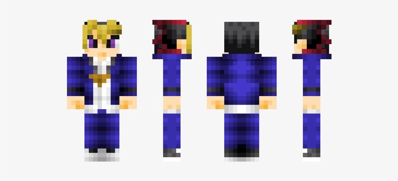 Minecraft Skin Yugi - Minecraft - Free Transparent PNG Download - PNGkey