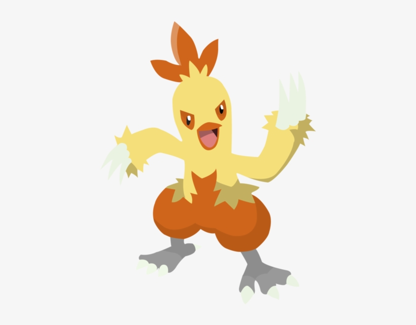 Combusken Vector By Zombiezen247 - Deviantart - Free Transparent PNG ...