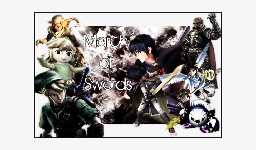 March Of Swords - Super Smash Bros Brawl - Free Transparent PNG ...