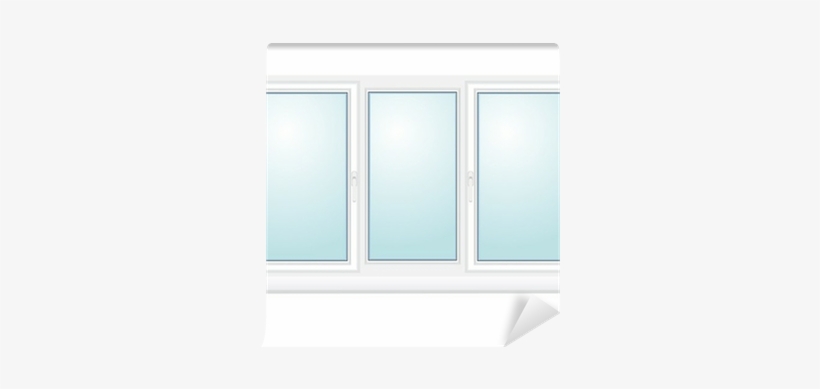 Closed Plastic Glass Window Vector Illustration Wall - Window - Free ...