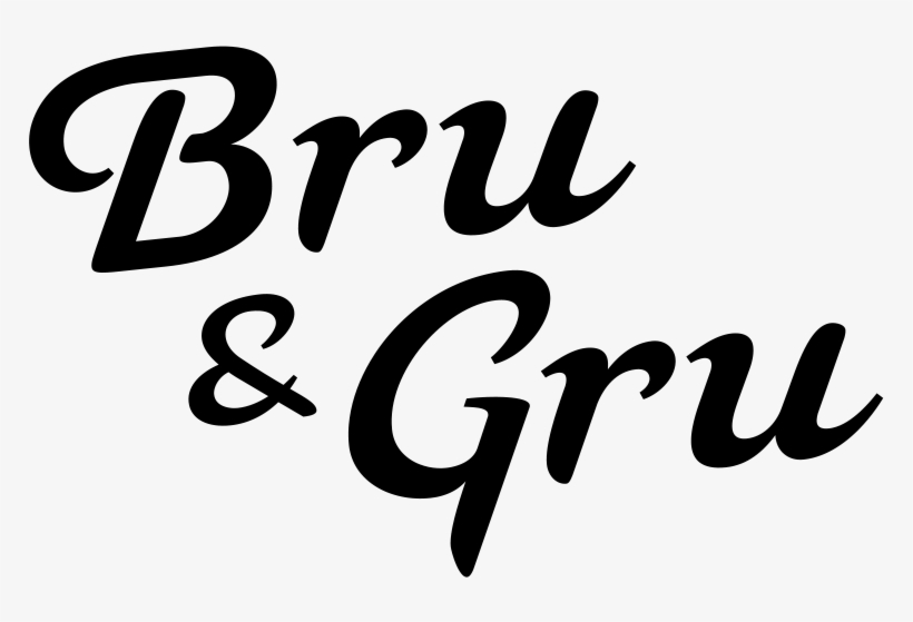 Bru & Gru - Calligraphy - Free Transparent PNG Download - PNGkey