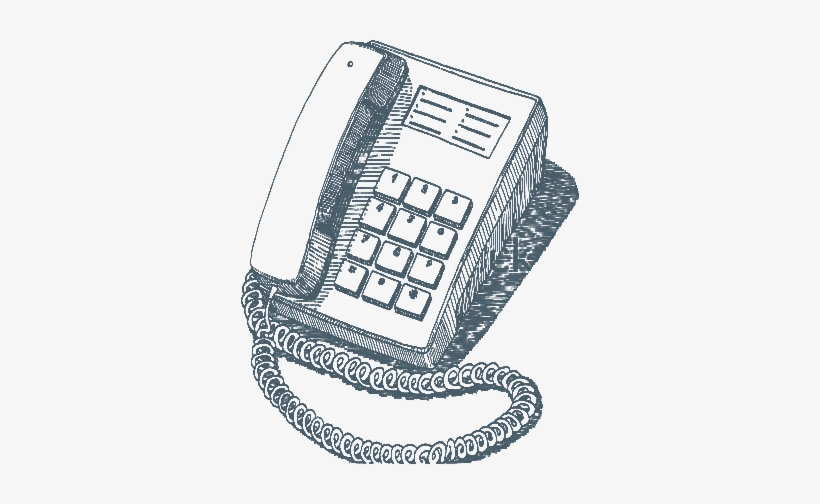 Icon-telephone - Drawing - Free Transparent PNG Download - PNGkey