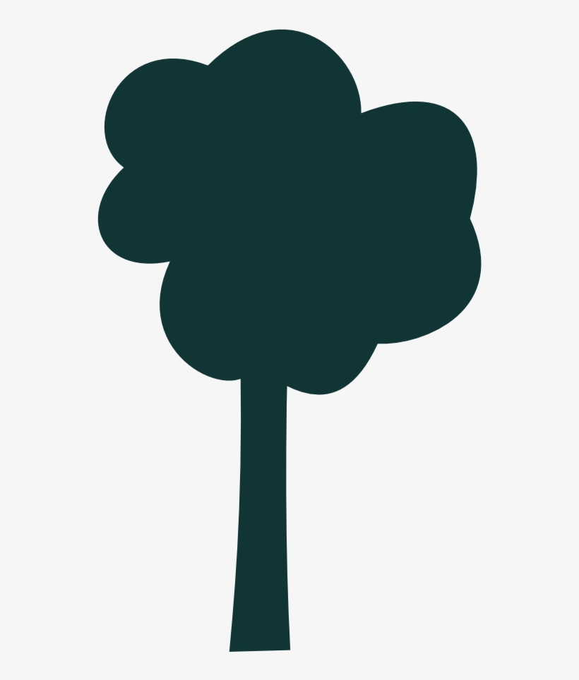 Simple Tree Outline - Free Transparent PNG Download - PNGkey