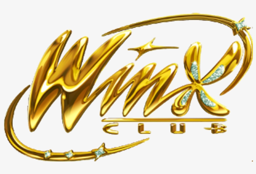 Winx Club Logo Gold - Winx Club - Free Transparent PNG Download - PNGkey