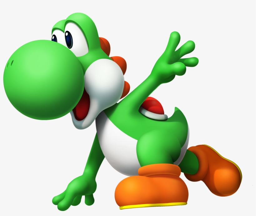 Yoshi Download Transparent Png Image - Green Yoshi - Free Transparent ...