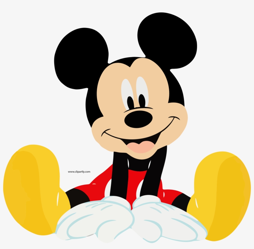 Mickey Mouse Shape Png Royalty Free - Disney Baby Mickey Mouse Wall ...