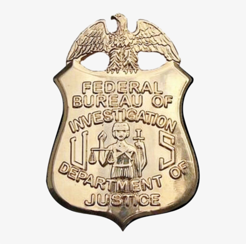 Badge Of A Federal Bureau Of Investigation Special - Fbi Badge Png ...