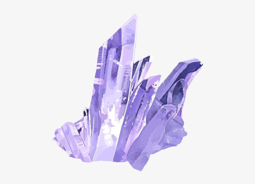 Purple Crystals Png - Free Transparent PNG Download - PNGkey