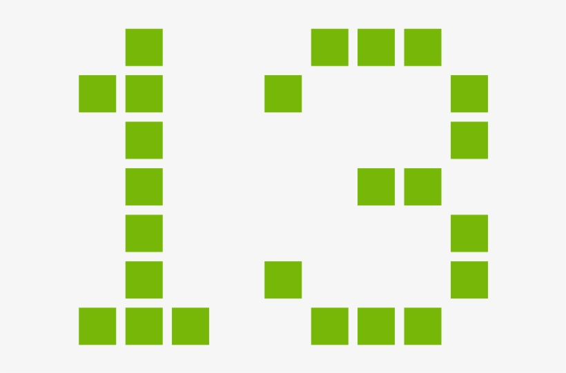 13 - Number Gif Png - Free Transparent PNG Download - PNGkey