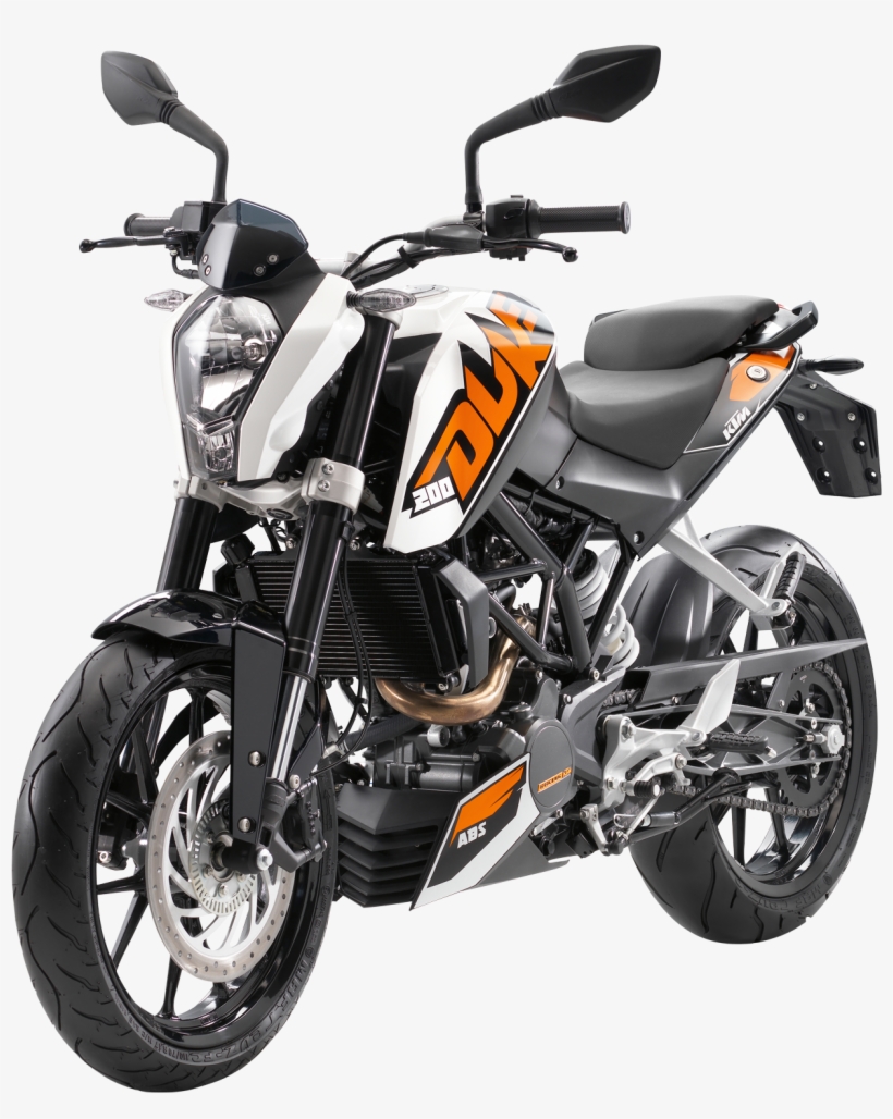 Ktm 200 Duke Motorcycle Racing Bike Png Image - Free Transparent PNG ...