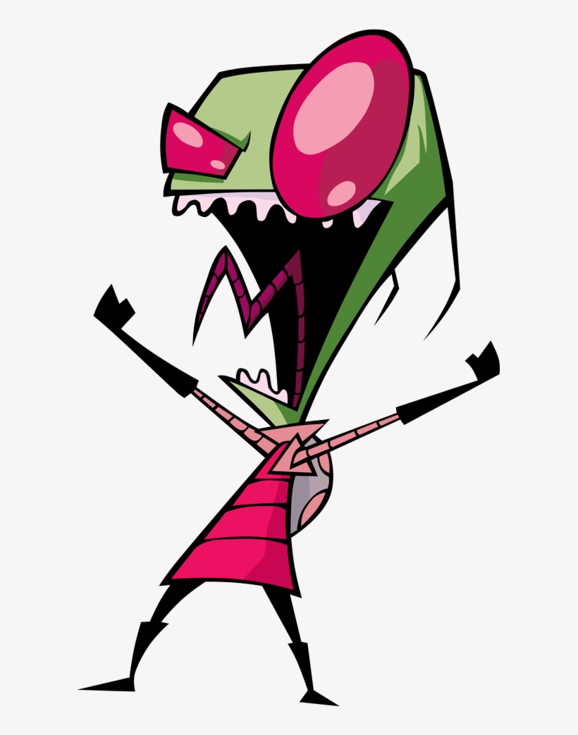 Nickelodeon Games On Twitter - Invader Zim Zim - Free Transparent PNG ...