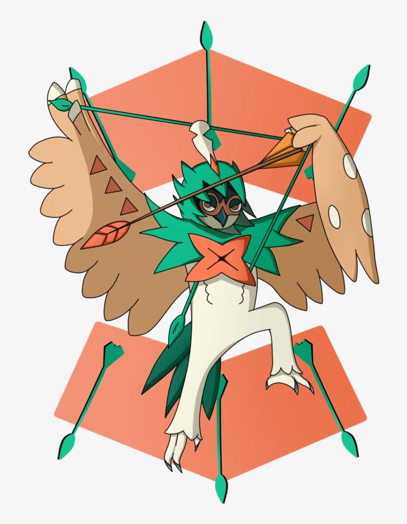 Decidueye By Julbakgaksii On Deviantart"> - Pokemon Decidueye - Free ...