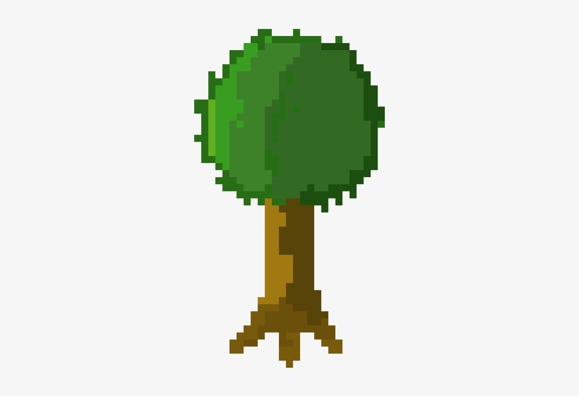Arbol - Arbol Pixel Art Png - Free Transparent PNG Download - PNGkey