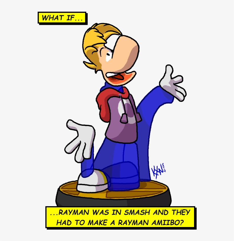 Rayman Was In Smash And They Had To Make A Rayman Amiibo - Super Smash ...