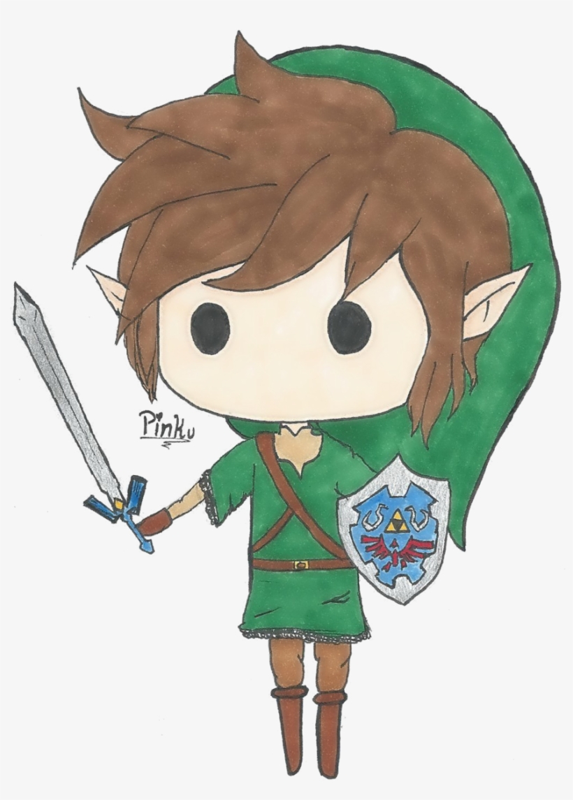 Chibi Link Cute Ohdearlord Legendofzelda Gamer Fanart - Chibi Link Fan ...