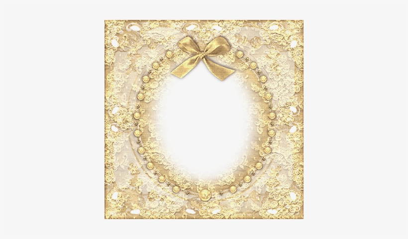 Gold Lace Frame - Picture Frame - Free Transparent PNG Download - PNGkey