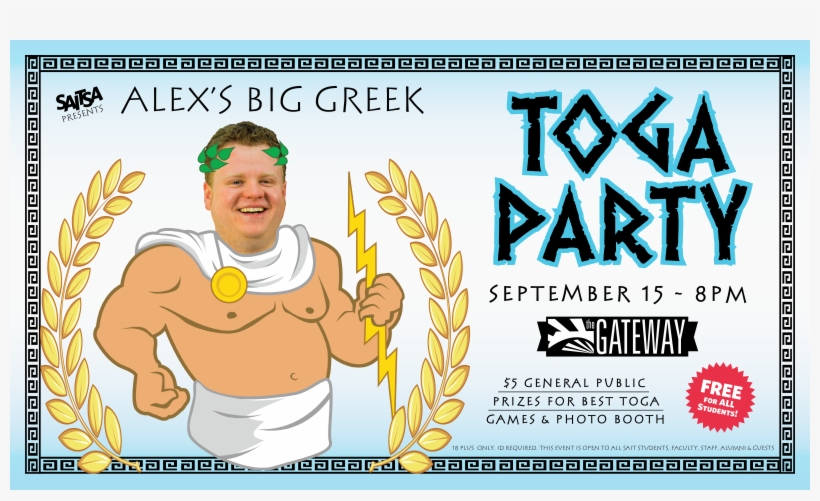 Toga Party - Free Transparent PNG Download - PNGkey
