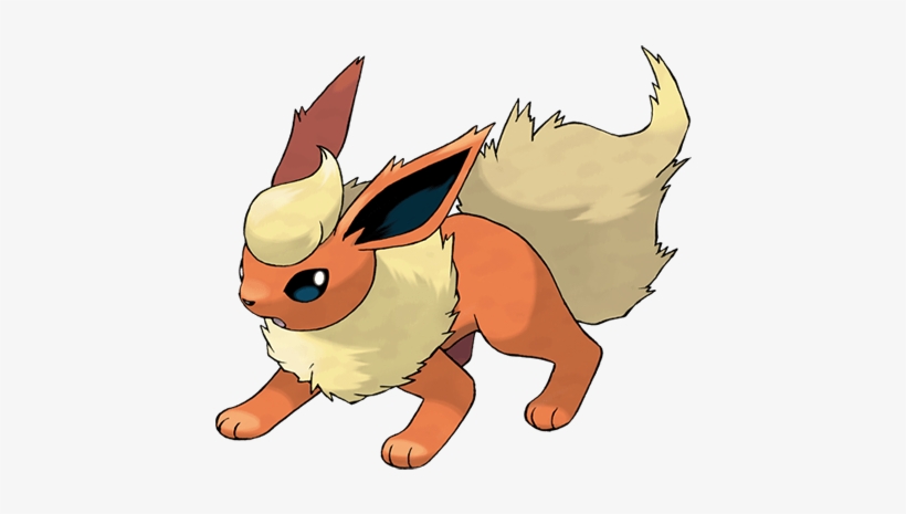 #136 - Flareon - Pokemon Flareon - Free Transparent PNG Download - PNGkey