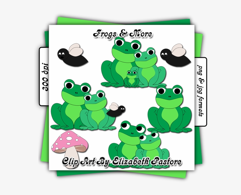Frog Clip Art For Kids - Frogs And Love Clip Art - Free Transparent PNG ...