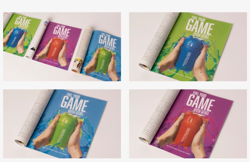 G Fuel Ad Series - Brochure - Free Transparent PNG Download - PNGkey