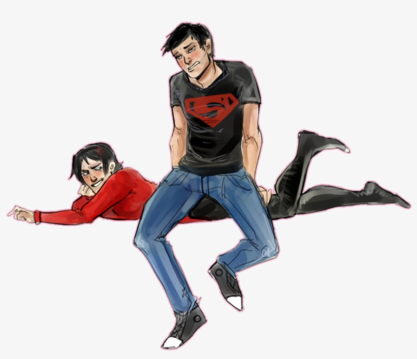 Dc Comics/ Tim Drake And Kon-el - Cartoon - Free Transparent PNG ...
