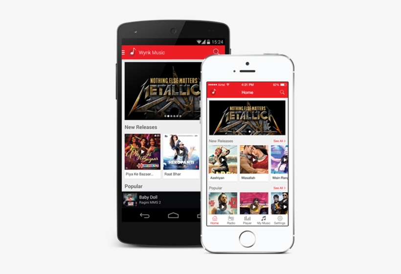 Wynk Music - Wynk Music Mp3 Hindi Songs App - Free Transparent PNG ...