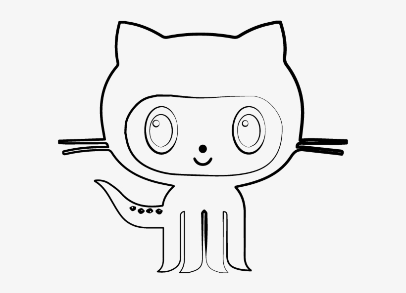 Github Logo - Cartoon - Free Transparent PNG Download - PNGkey